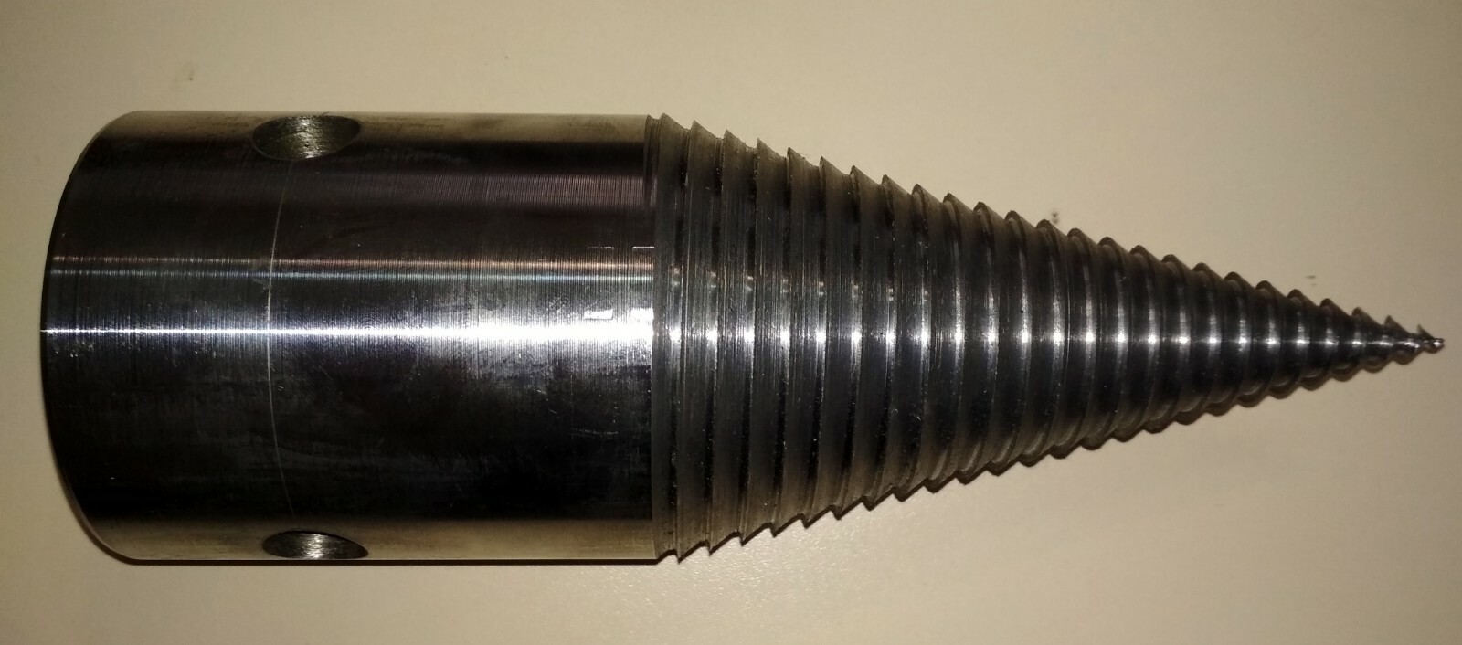 Wood splitter cone drill bit Screw Cones Quality Steel Ф70mm | eBay