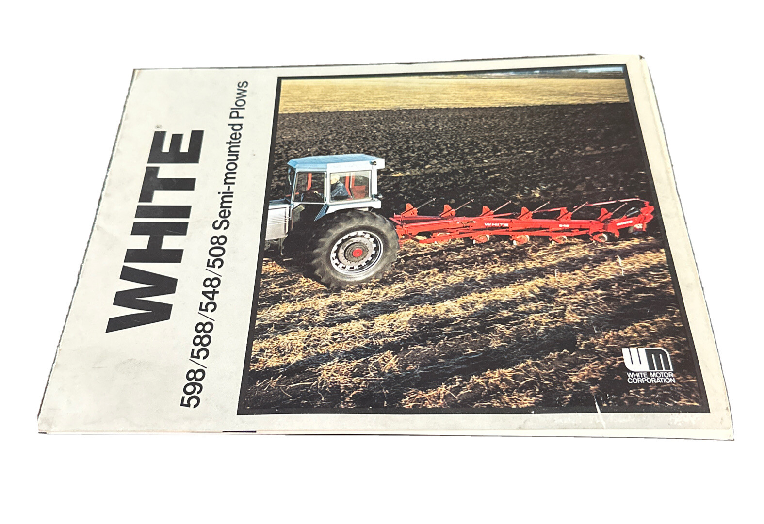 White Semi-Mounted Plows 598/588/508 Vintage Pamphlet White Motor ...