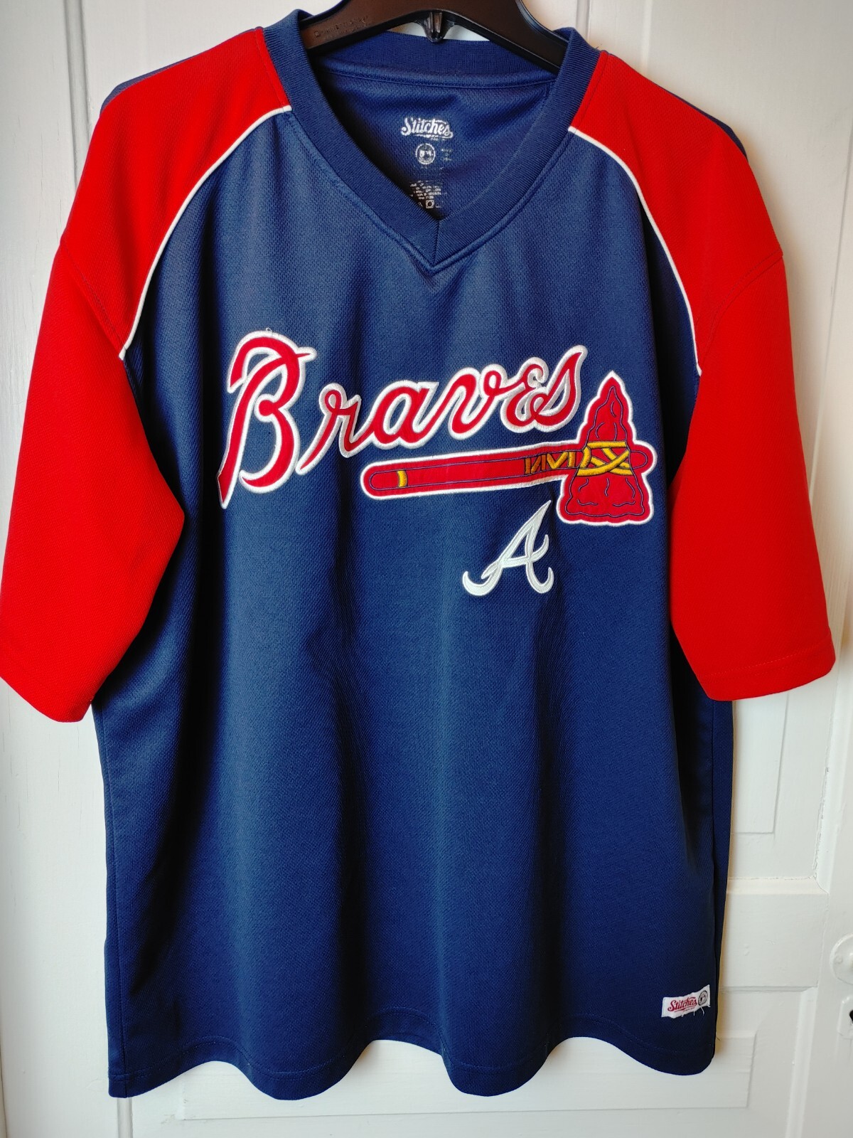 Atlanta Braves Stitches Athletic Gear Mens Jersey Shirt MLB Genuine ...
