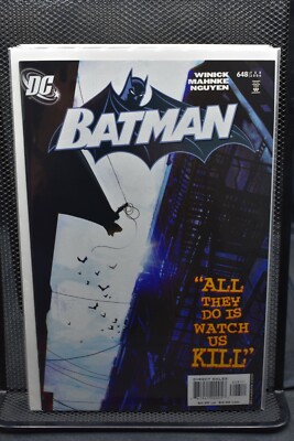 Batman #648 Jock Cover DC 2006 Winick & Mahnke Red Hood Black Mask ...