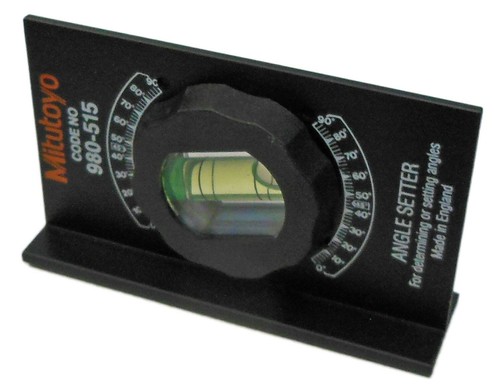 Mitutoyo Angle Setter; Magnetic Aluminum Professional Grade ...