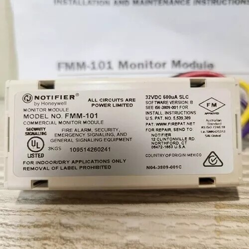 1pcs For NOTIFIER FMM-101 ADDRESSABLE MINI MODULE | eBay