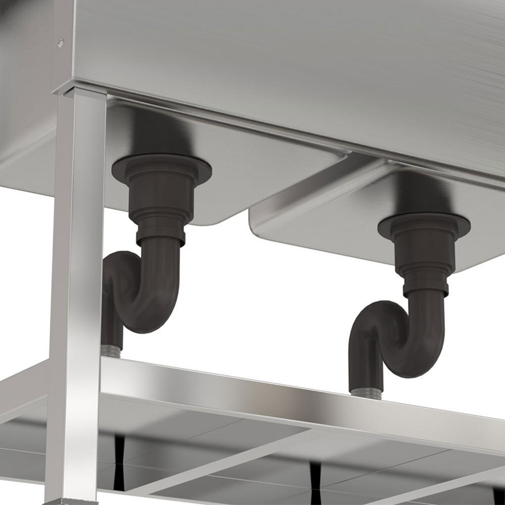 Stainless Steel Commercial Sink Catering Kitchen Prep Table Single ...