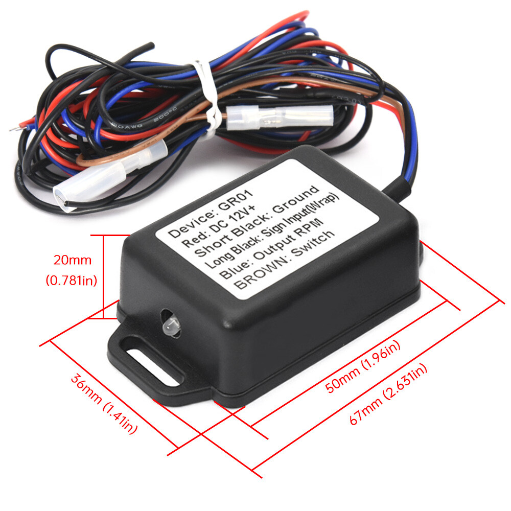 Gasoline Engine Tacho Adapter RPM Signal Sensor For Vehicle Truck Boat ...