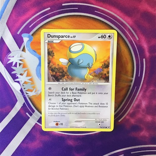 Dunsparce - 73/127 - Vintage - Common (Platinum: Base Set) Pokemon TCG ...