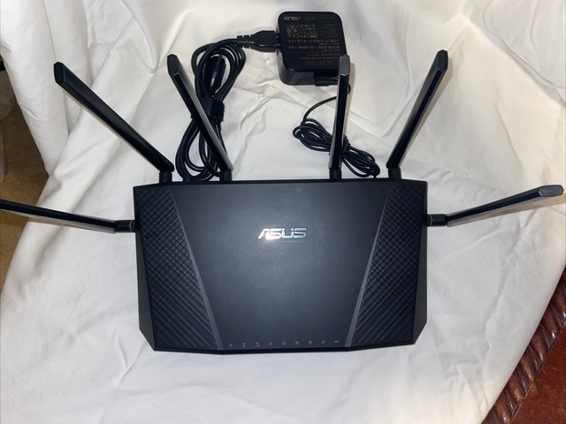 ASUS RT-AC3200 1300 Mbps 4 Port Tri-Band Wireless Router (RT-AC3200 ...