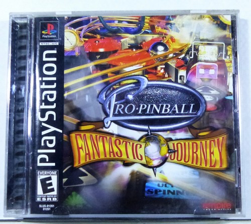 Pro Pinball Fantasic Journey Sony Playstation PS1 game in original case ...
