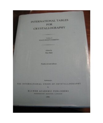 International Tables for Crystallography, Volume A. | eBay