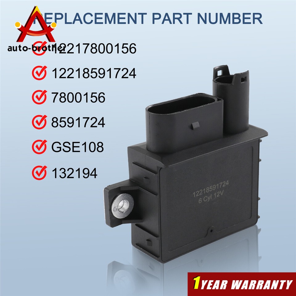 Glow Plug Control Module 12217800156 For BMW 2009-11 335d X5 2009-14 ...