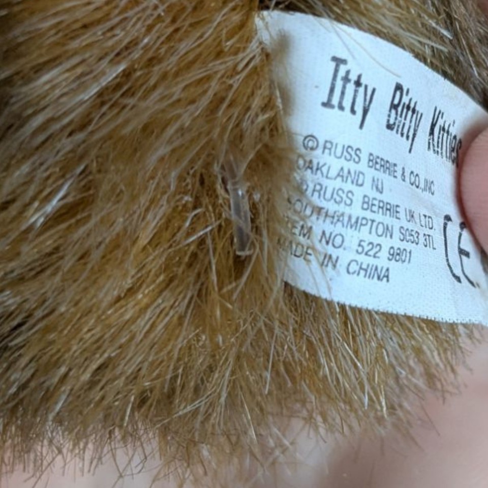 Russ Itty Bitty Kitties Vintage Small Soft Plush Toy Itty Bitties Kitty ...