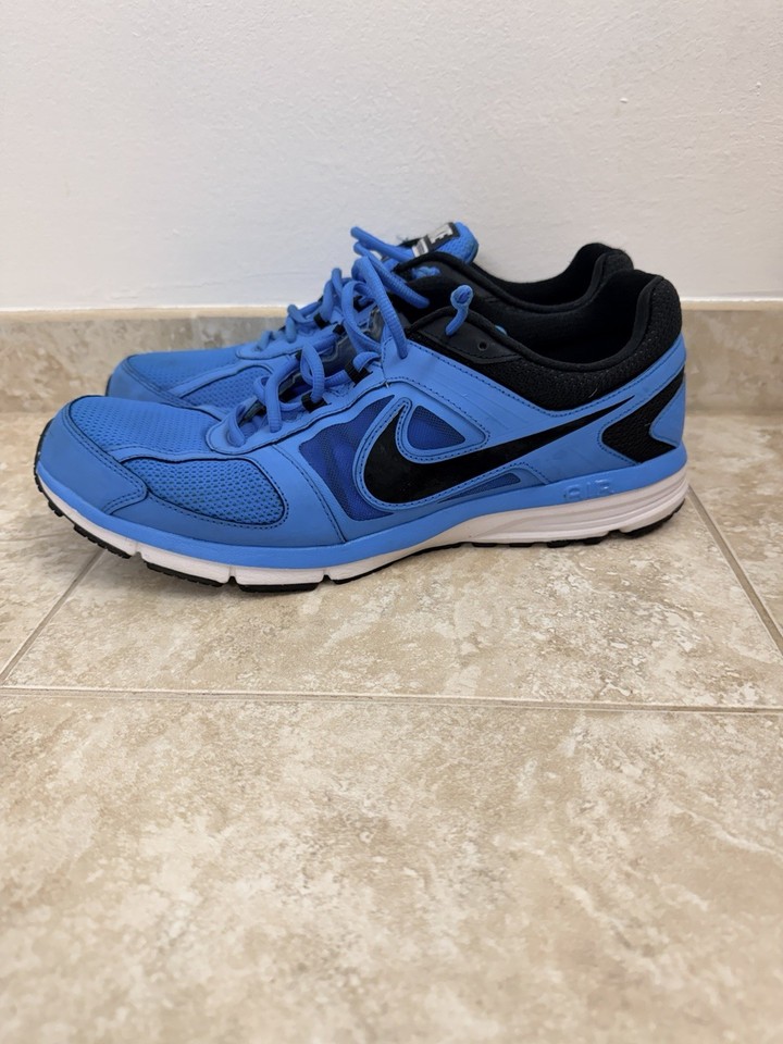 Nike Air Relentless 3 Blue Black White Lace Up Low Top Men's Sneaker ...