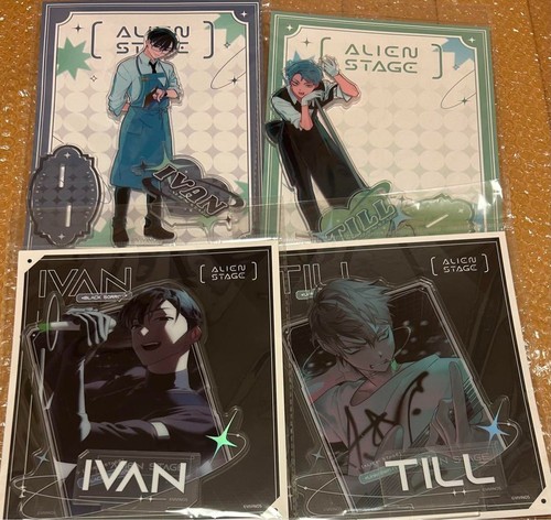 Alien Stage Acrylic Stand Ivan ＆ Til Set | eBay