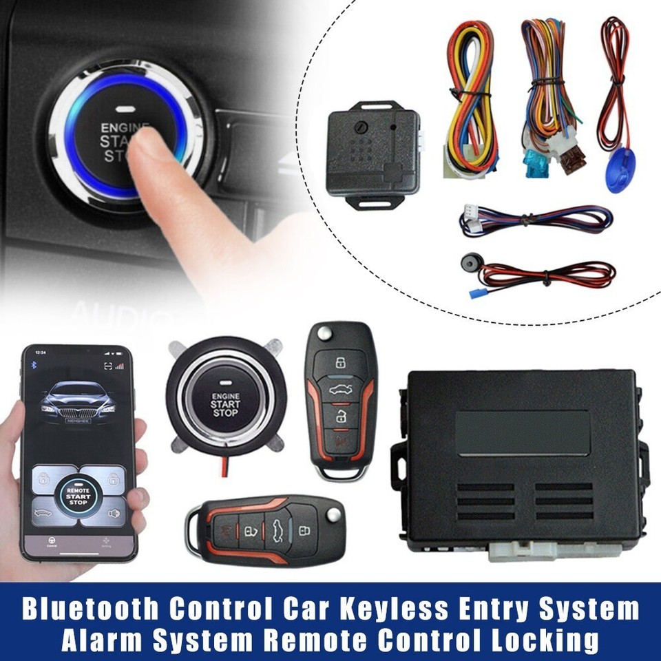 APP Remote Car Starter & Keyless Entry System with Push Button Start ...