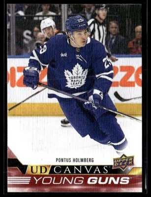 L60,287 - 2022-23 Upper Deck UD Canvas #C369 Pontus Holmberg YG | eBay