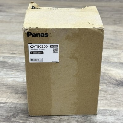 Panasonic KX-TGC200 Cordless Phone White - 1 Set - New Open Box | eBay