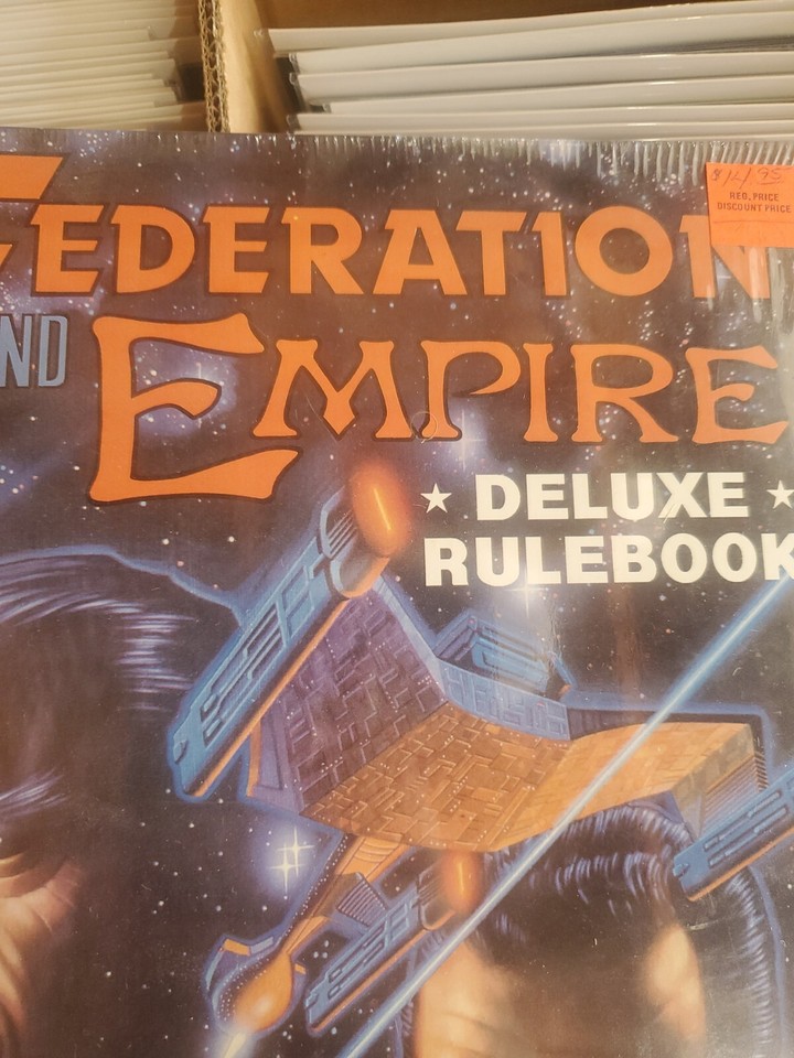 Star Trek: Federation and Empire - Deluxe Rulebook (Task Force Games ...