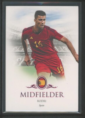 2023 RODRI 08/55 FUTERA UNIQUE MIDFIELDER | eBay