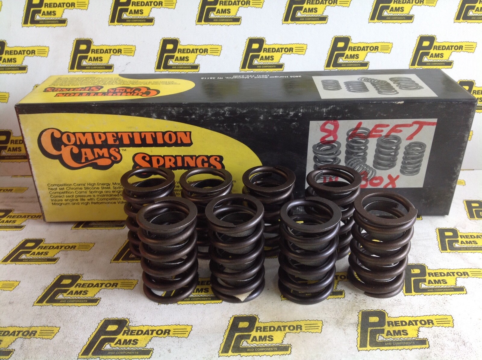 8 Comp Cams Competition 940 Performance Valve Springs 1.450 D 1.800 ...