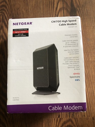 NETGEAR CM700 Cable Modem DOCSIS 3.0 | eBay