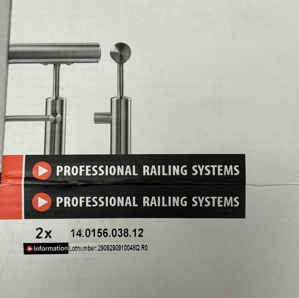 Q-RAILING PROFESSIONAL RAILING SYSTEMS MODEL 0156 HANDRAIL BRACKET SS ...