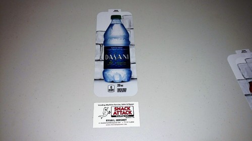 ROYAL VENDORS 660 SODA VENDING MACHINE "DASANI WATER" 20oz BOTTLE VEND ...