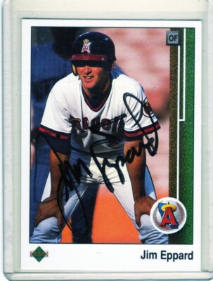 1989 Upper Deck #614 Jim Eppard Autograph | eBay