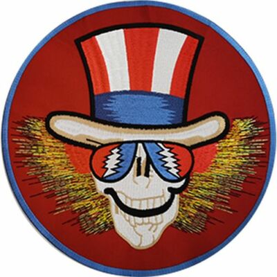 GRATEFUL DEAD - UNCLE SAM - LARGE EMBROIDERED PATCH - BRAND NEW - 5004 ...