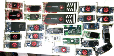 Huge Graphics Video Card Lot (45+) | AMD Ati Radeon G Logic Fire Pro ...