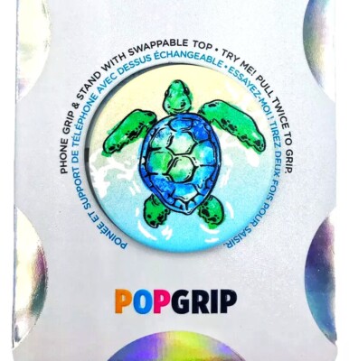 PopSockets PopTop Just The Top Green Sea Turtle Honu Compatible W/Swap ...