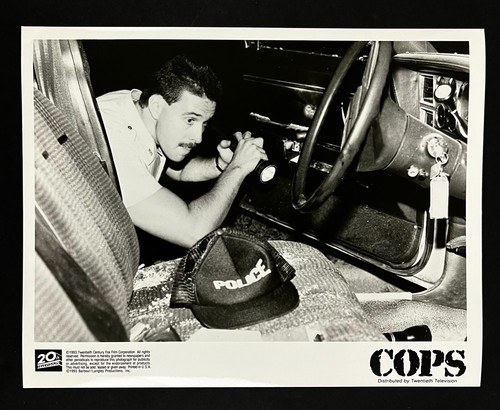 1993 Cops TV Show Series Police Investigates Crime Scene Car Vintage ...