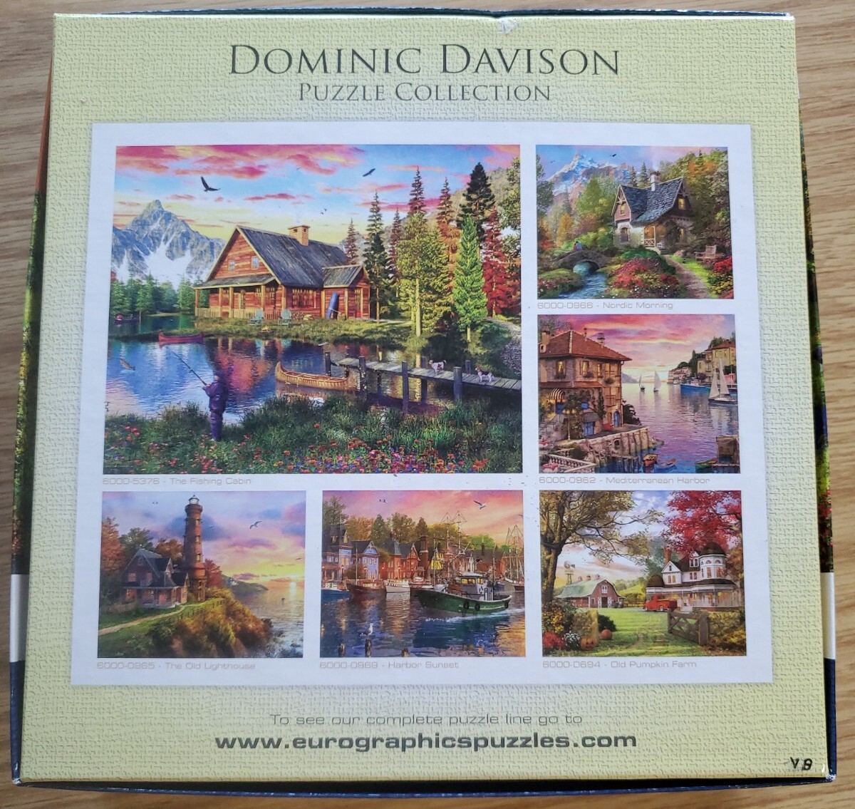 Dominic Davison Eurographics 500Pc Jigsaw Puzzle Country Drive Large ...
