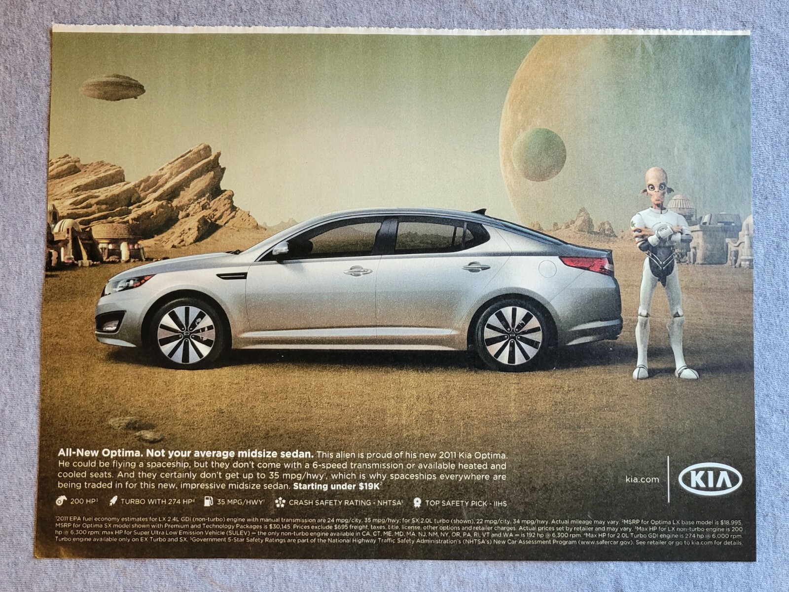 Magazine Print Ads 2011