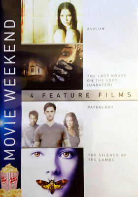 Movie Weekend: 4 Feature Films (DVD, 2011, 4-Disc Set) Asylum / The ...
