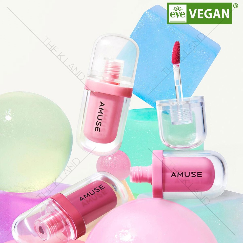 AMUSE Jel-Fit Tint 3.8g, 12 Shades / Glow & Moisture, Volume of lips ...