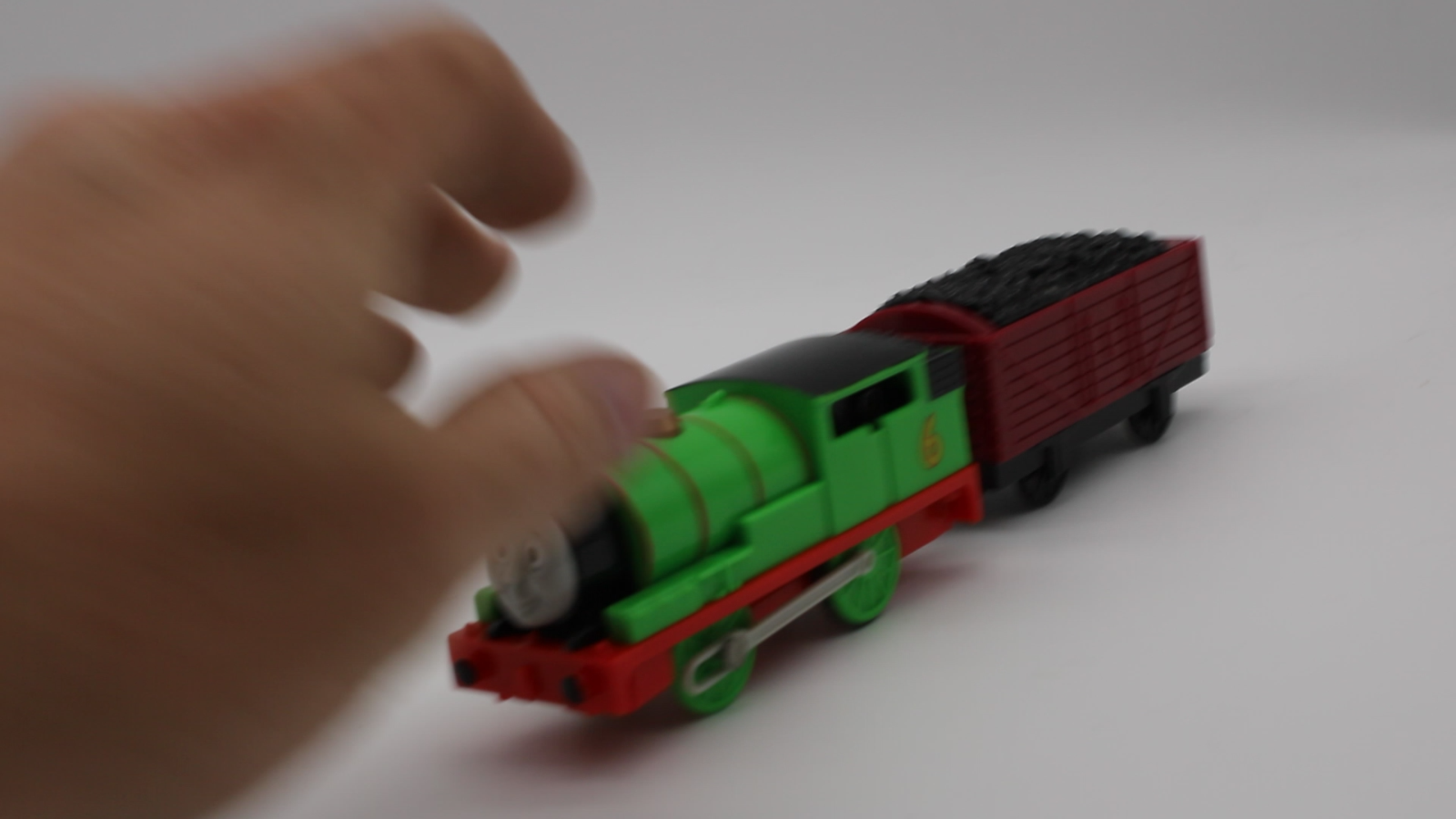 Thomas & Friends TrackMaster Talking Percy Mattel 2009 Motorized Green ...