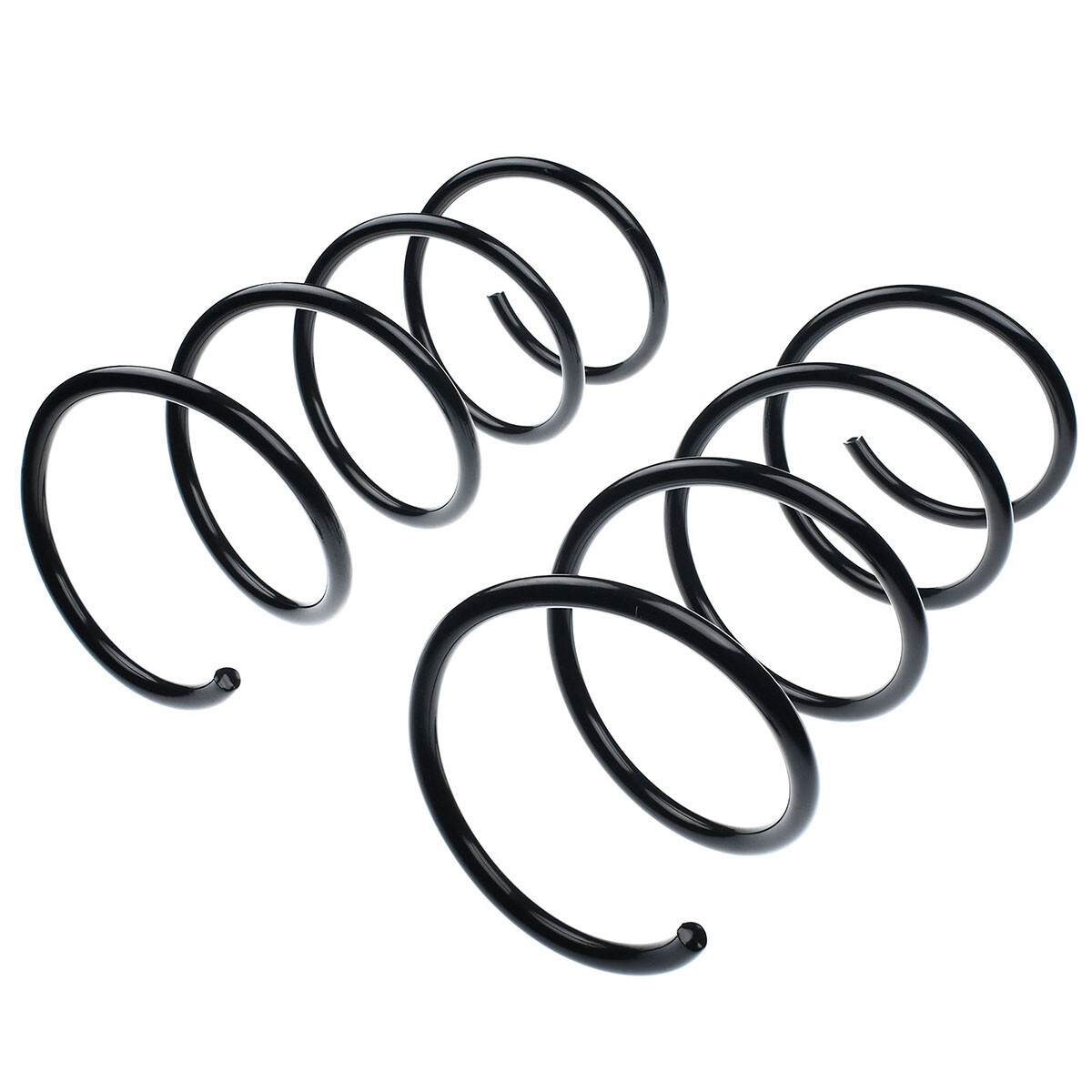 2x Front Coil Springs for Mercedes-Benz W203 C230 C280 2006-2007 C320 ...