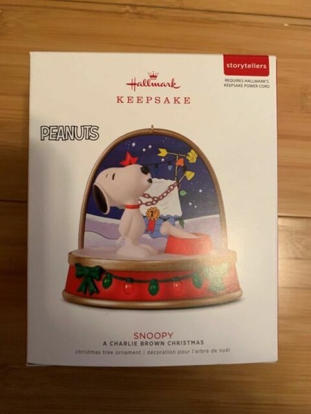2018 Peanuts Storyteller Snoopy Hallmark Keepsake Ornament for sale ...