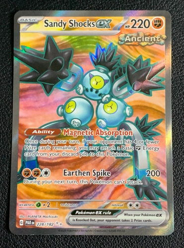 Sandy Shocks ex 228/182 Paradox Rift Full Art Ultra Rare Pokemon TCG Card NM | eBay