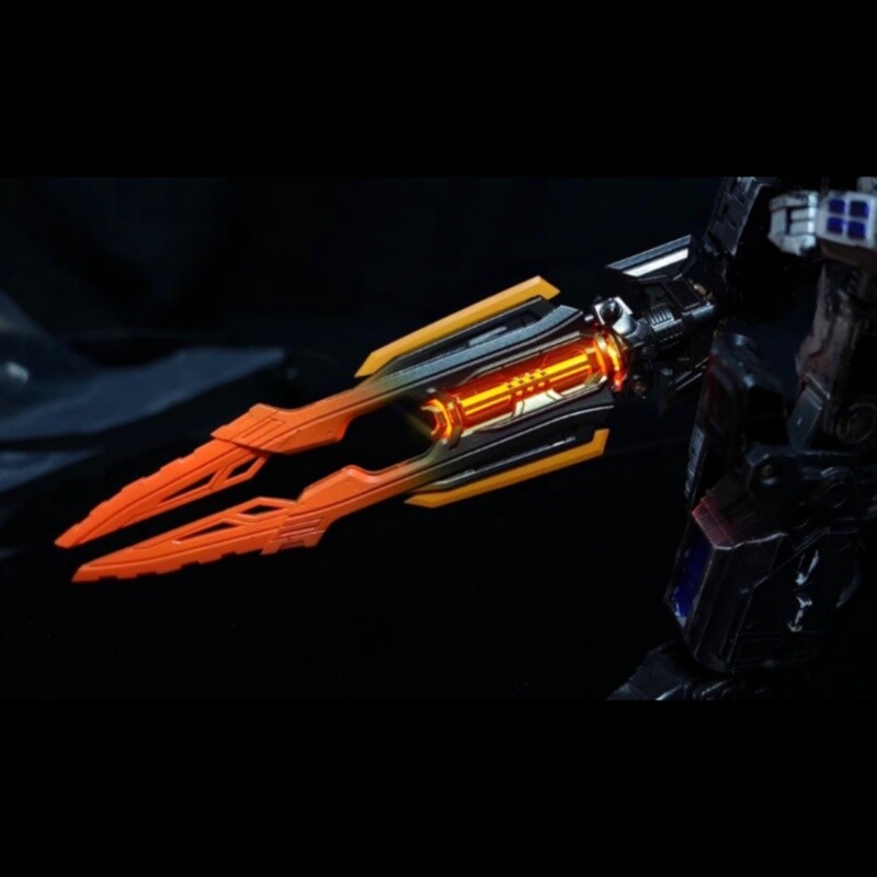 3D DIY Back Cannon LED Arm cannon Sword Weapon Upgrade Kit For SS109 ...