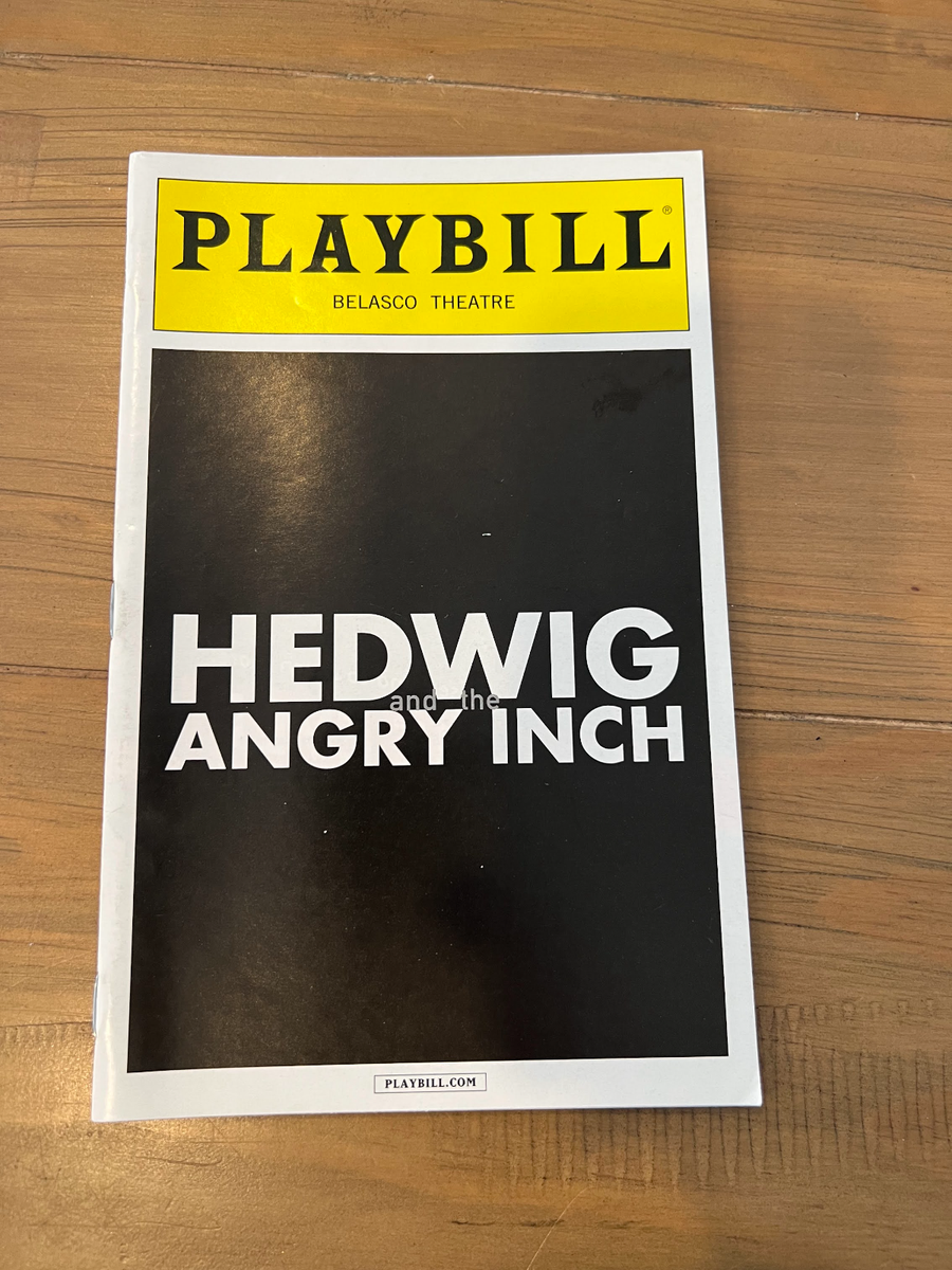 Hedwig And The Angry Inch Broadway Playbill