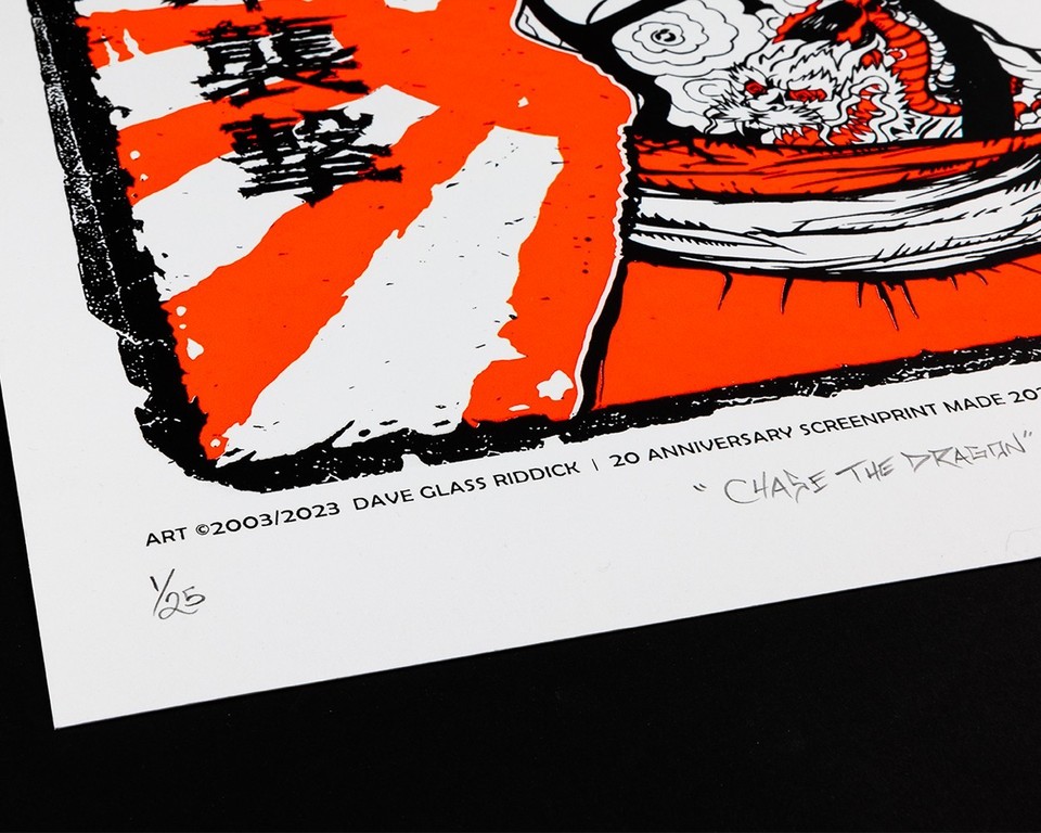 Punk Geisha GBH 2004 Japan Tour Art LTD ED Blacklight Screen print | eBay