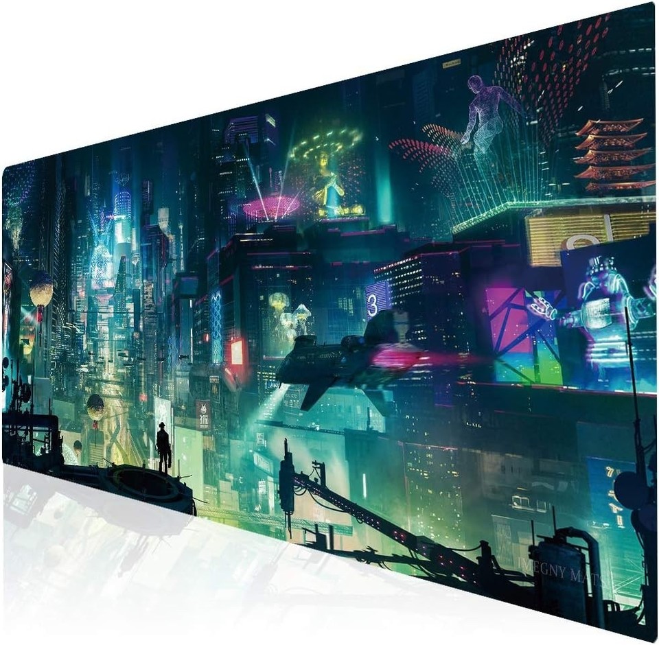 High-Performance Extended Gaming Mouse Pad - 35.4x15.7 Inch, Portable ...