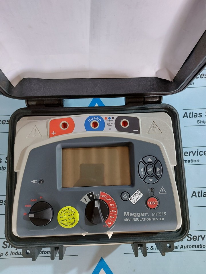 MEGGER MIT515 5kV Resistencia de Aislamiento Probador | eBay