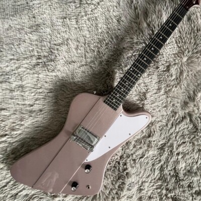 Metallic Pink Firebird Electric Guitar H Pickup White Pickguard ...