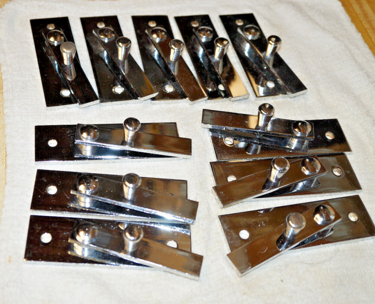 Center Mount Slides Bathroom Partition, Chrome Plated, Concealed Mount ...