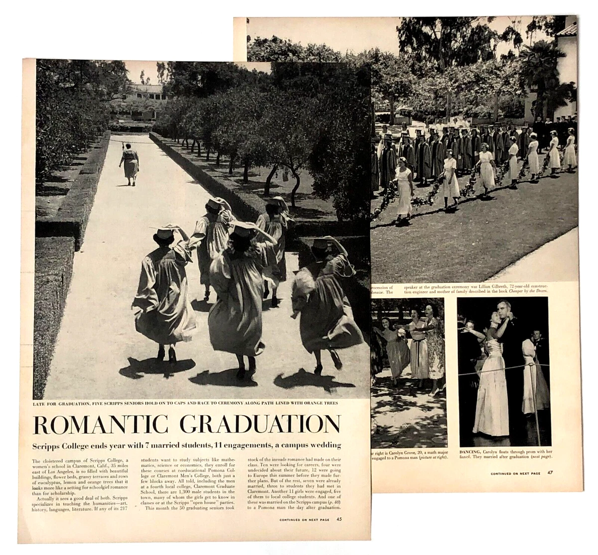 Vintage College Graduation