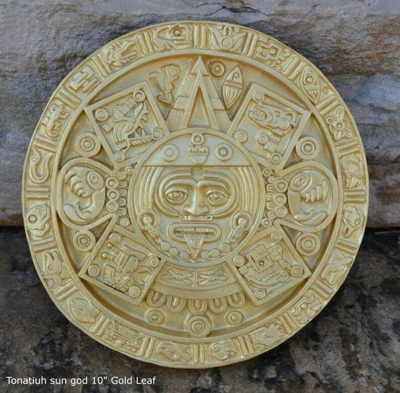Ancient Mayan Sun God
