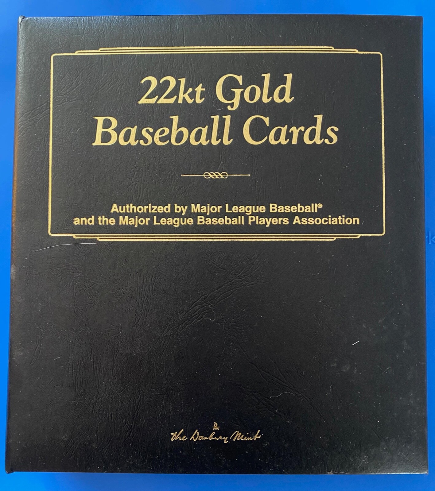 Danbury Mint 22K Gold Baseball Card Complete Set of 51 in Binder. | eBay