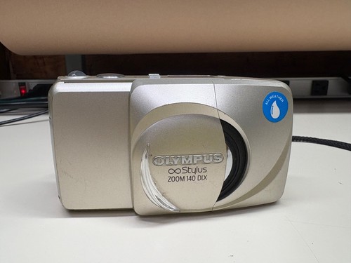 OLYMPUS STYLUS ZOOM 140 DLX 35MM FILM CAMERA 38-140MM WORKING | eBay