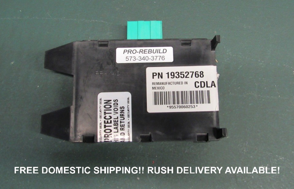 CHEVY SILVERADO K1500 TAHOE C1500 TRUCK ANTI-THEFT PASSLOCK VATS MODULE ...